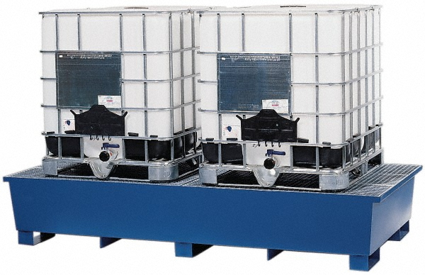 Denios - 385 Gallon Steel IBC Sump - 08184665 - MSC Industrial Supply