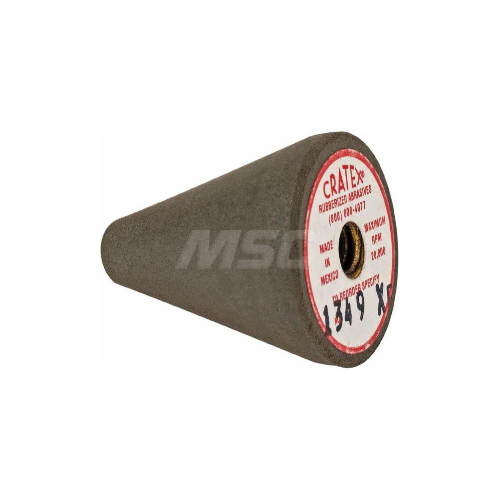 Cratex - 1" Max Diam x 1-1/4" Long, Taper, Rubberized Point | MSC Direct