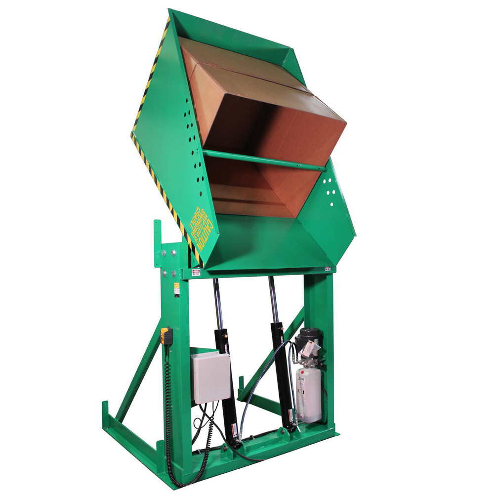 Valley Craft - Box Dumpers: Capacity (Lb.): 2000; Dump Height (Inch ...