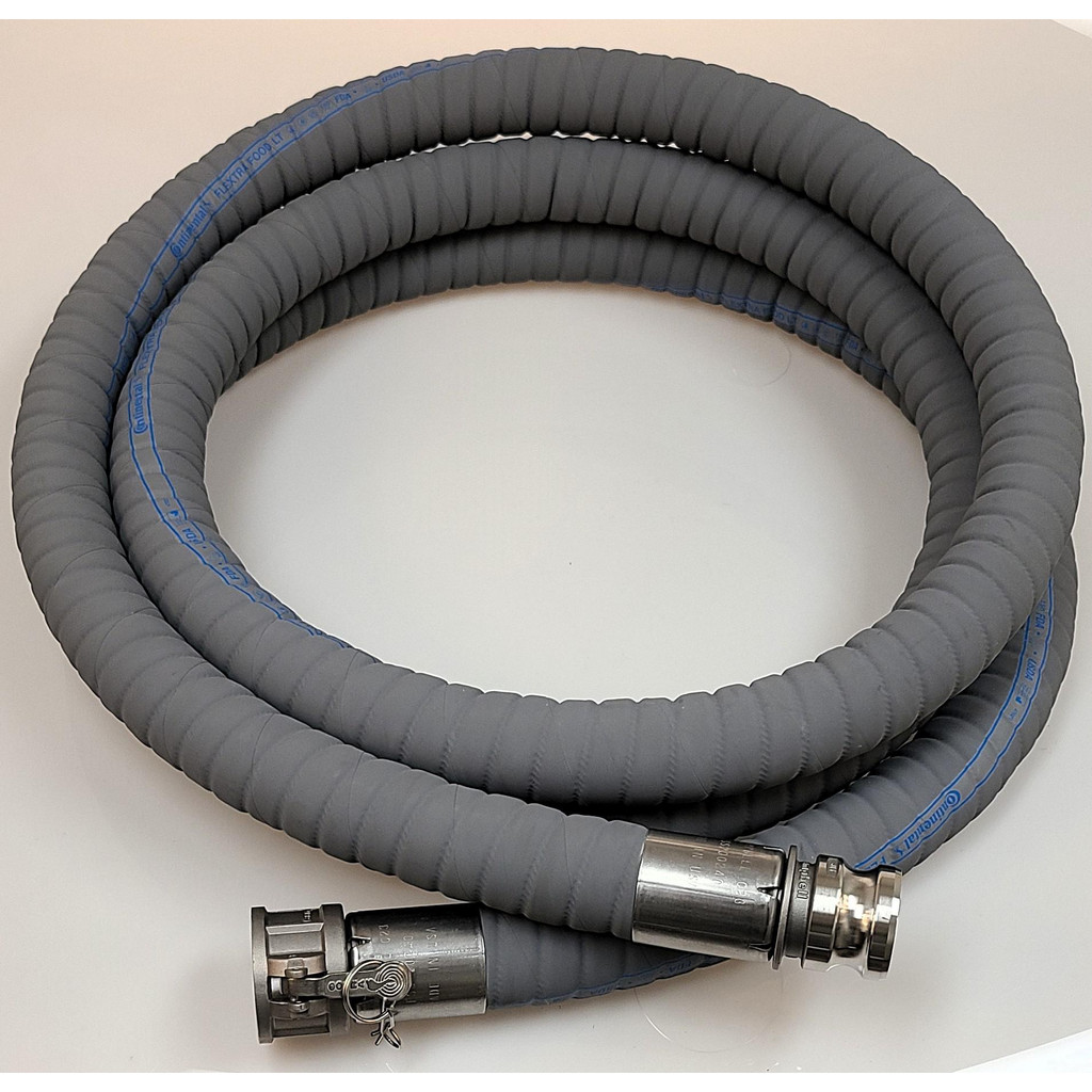 Alliance Hose & Rubber - Food & Beverage Hose: 4" ID, 4.6" OD, 10' Long ...