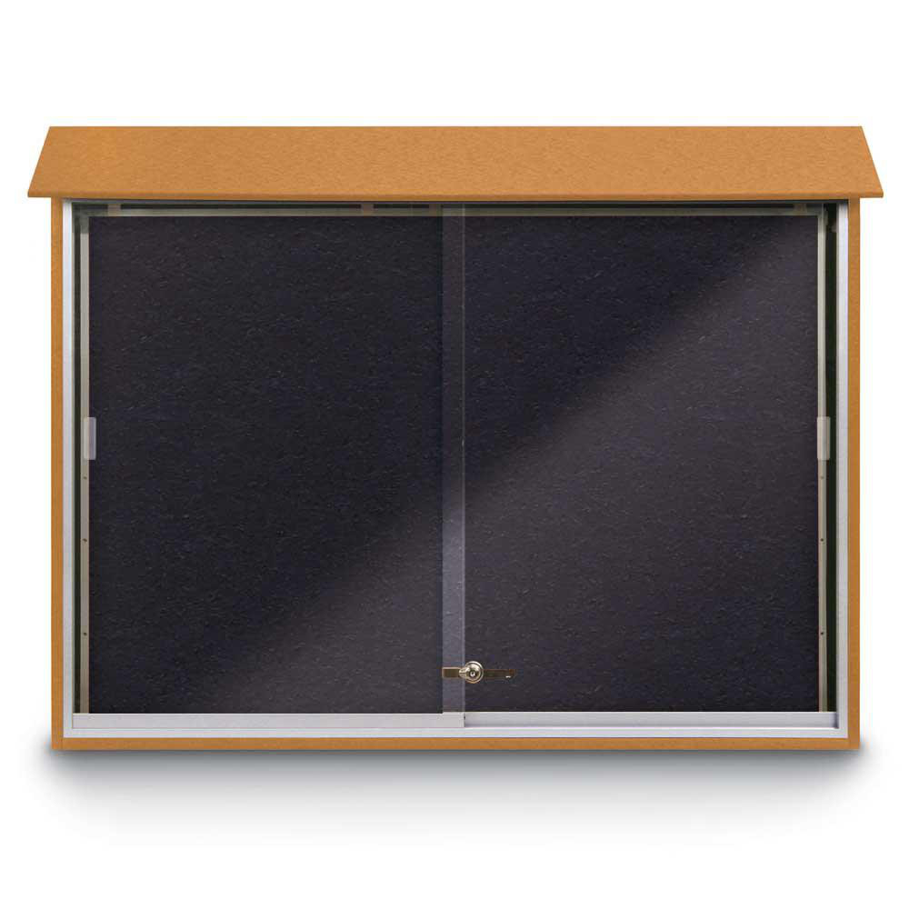 United Visual Products - Enclosed Recycled Rubber Bulletin Board: 52 ...