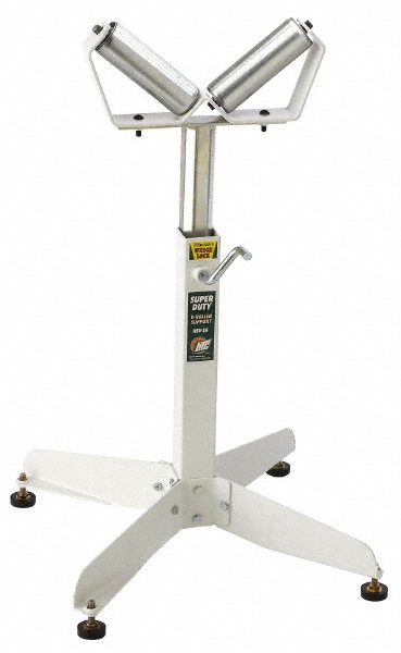 HTC - 500 Lb Capacity Heavy-Duty "V" Roller Support - 08391278 - MSC ...