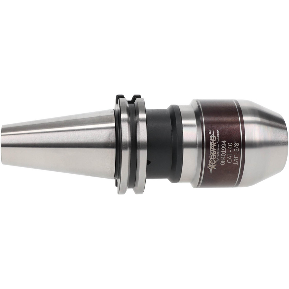 Accupro - Drill Chuck: 1/8 to 5/8" Capacity, Integral Shank Mount ...
