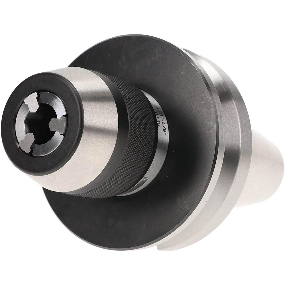 Accupro - Drill Chuck: 1/8 to 5/8" Capacity, Integral Shank Mount, BT50 ...