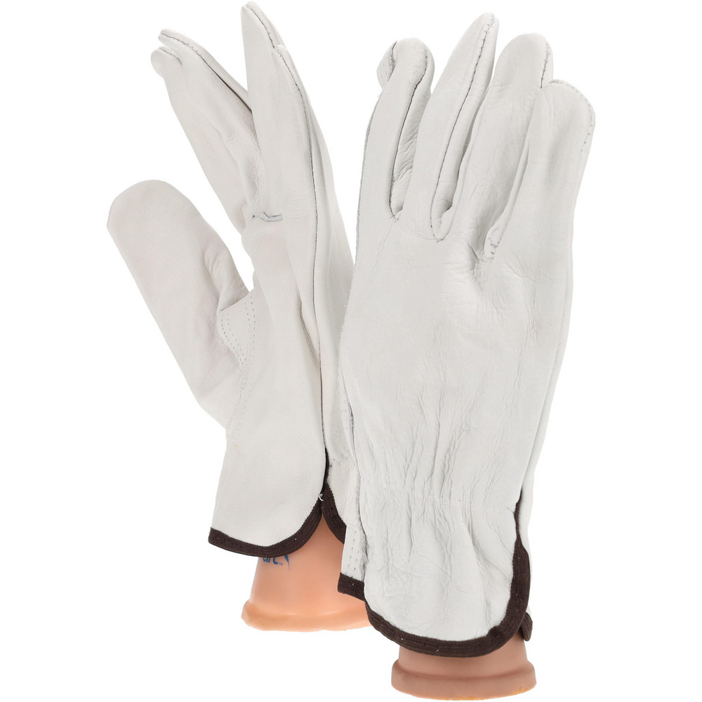 PRO-SAFE - Work Gloves: PRO-SAFE Size Large, Not Lined, Cowhide | MSC ...