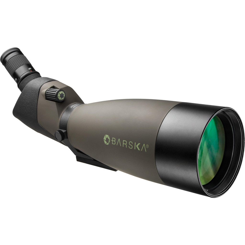 Micro World Corp - BARSKA 25-75x100mm WP Blackhawk Spotting Scope ...