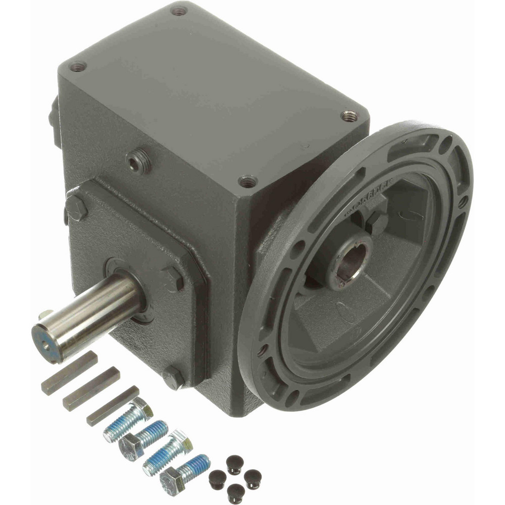 Morse - Speed Reducer: C-Face, 2.06" Center to Center Shaft, 40:1, 3/4 ...