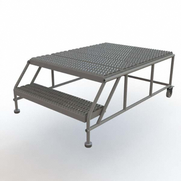 TRI-ARC - 2-Step Steel Work Platform: 800 lb Capacity, 36" Platform ...