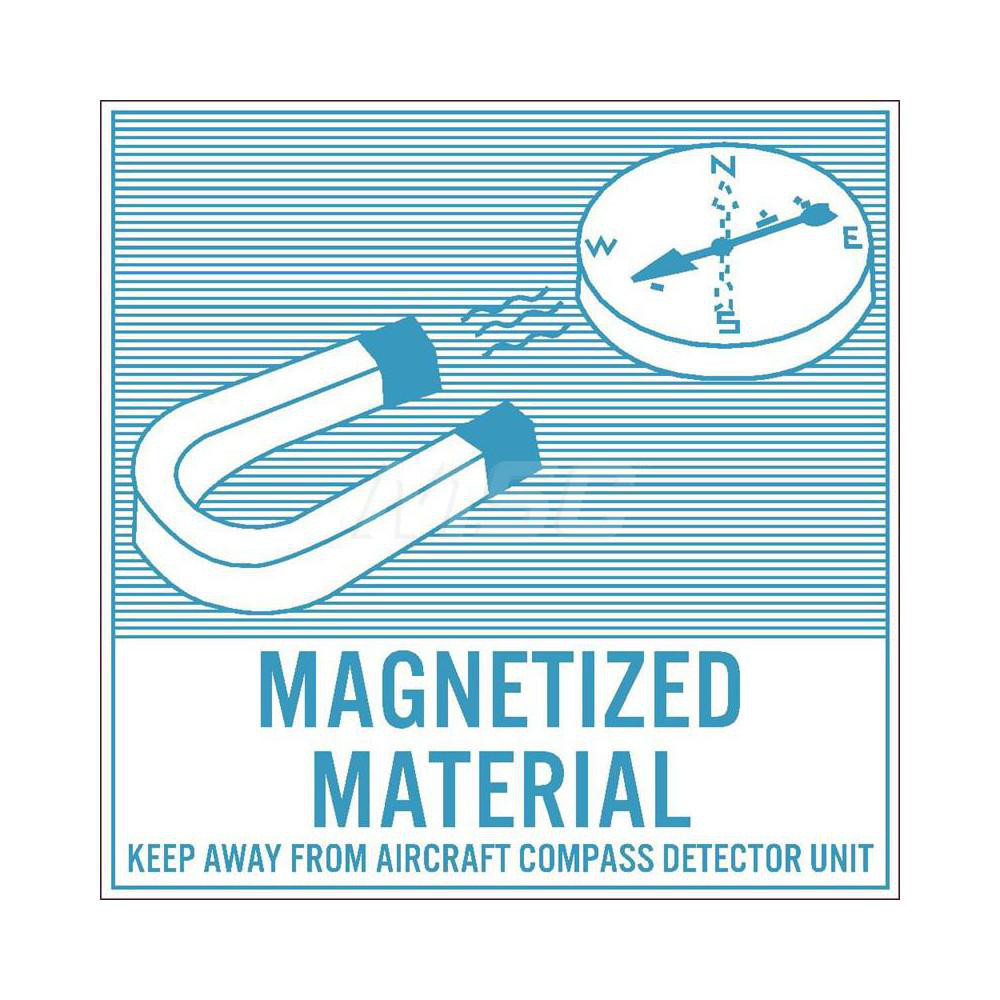 AccuformNMC - Magnetized Material - Keep Away From Aircraft Compass ...