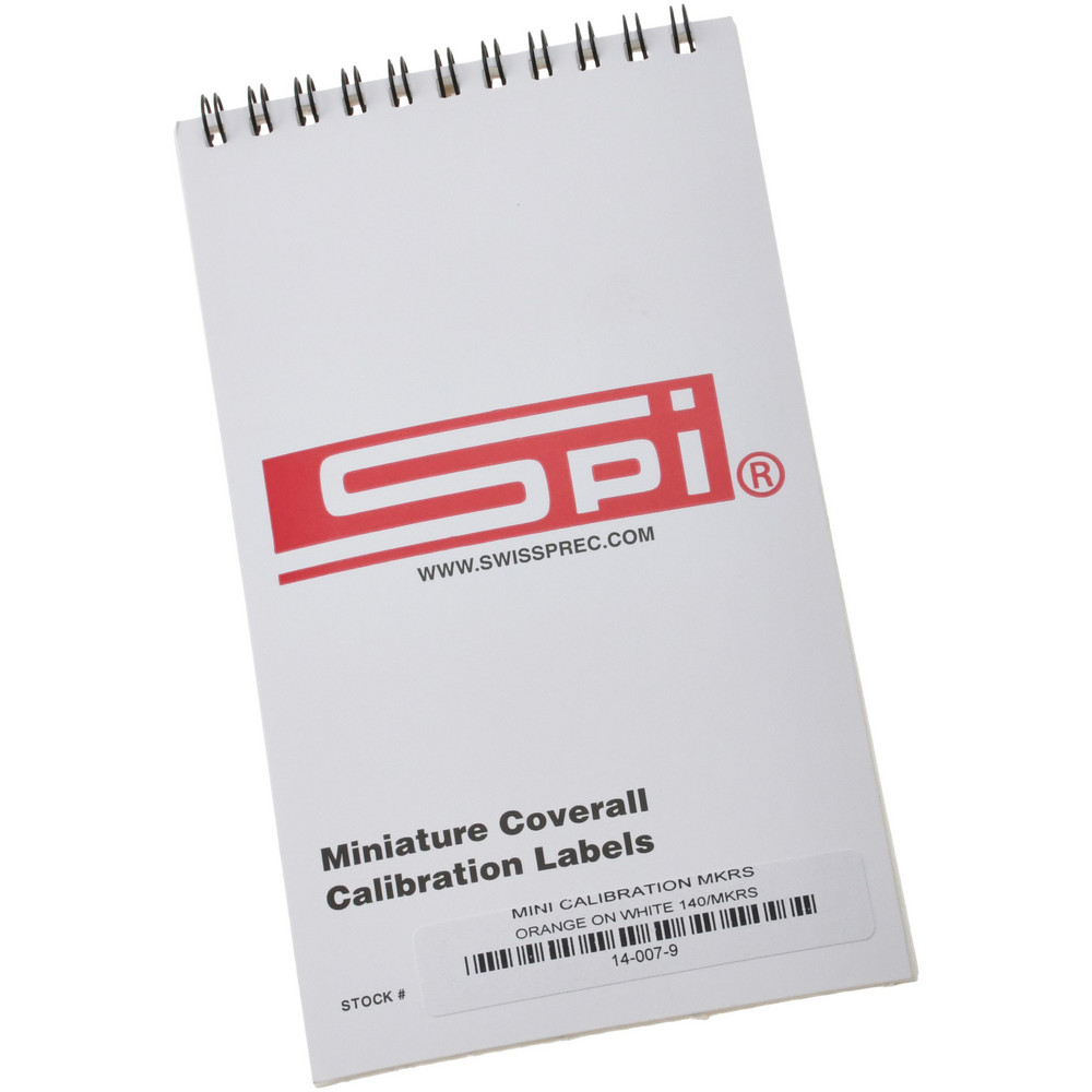 SPI - Inspection & Quality Label: "Calibration I.D. No.__ By__Date__Due ...