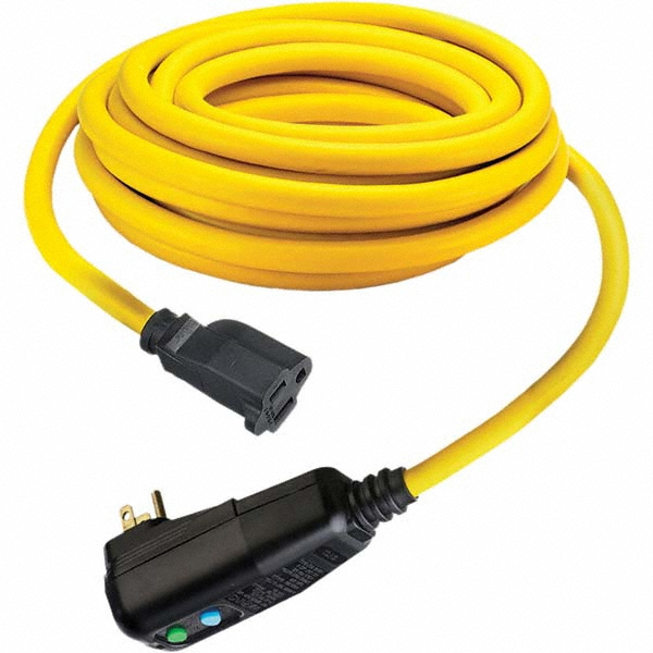 Hubbell Wiring Device-Kellems - Portable GFCI Cord Set: 25' Cord, 15A ...
