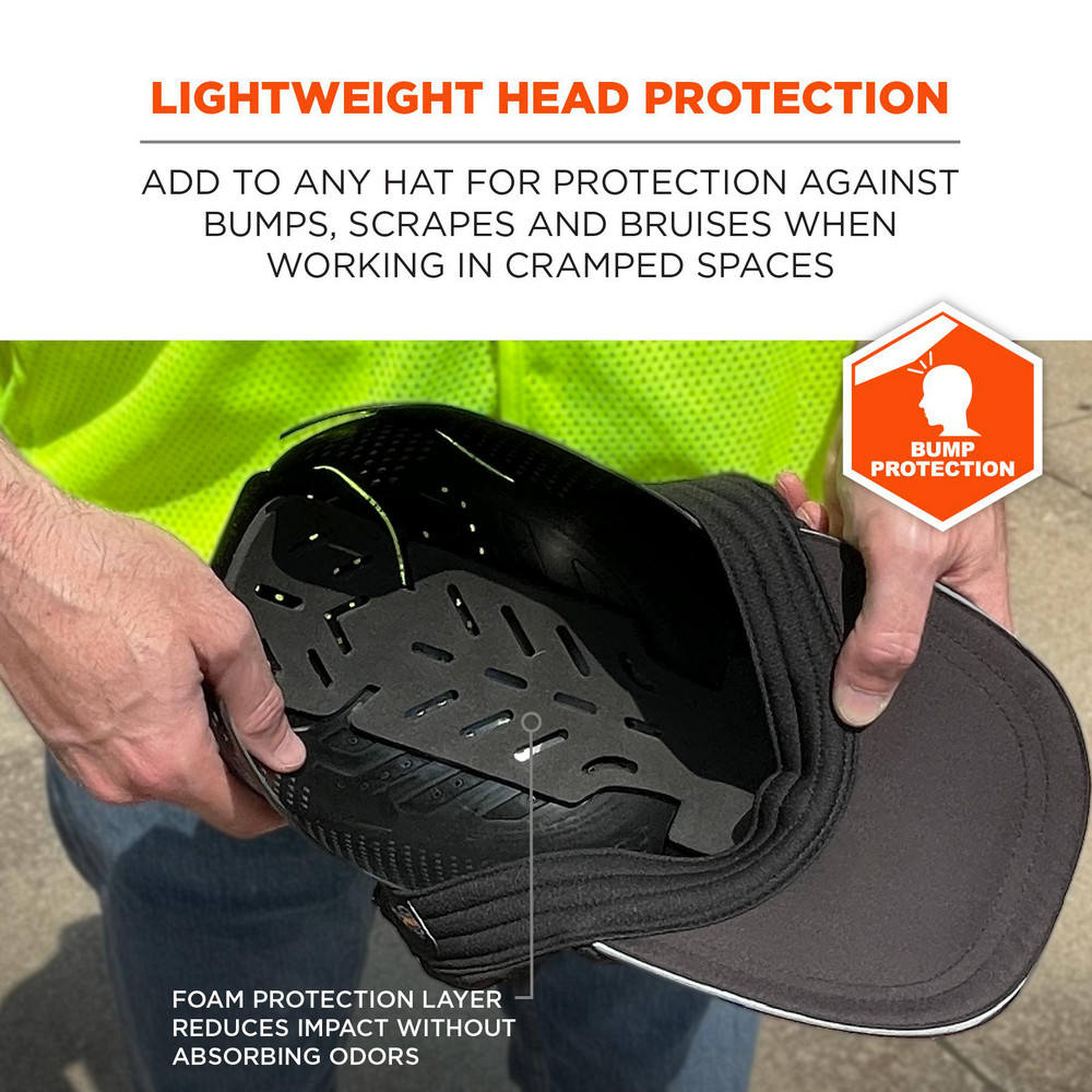Ergodyne - Bump Caps: Bump Cap Type: Insert Only; Type: Bump Cap Insert ...