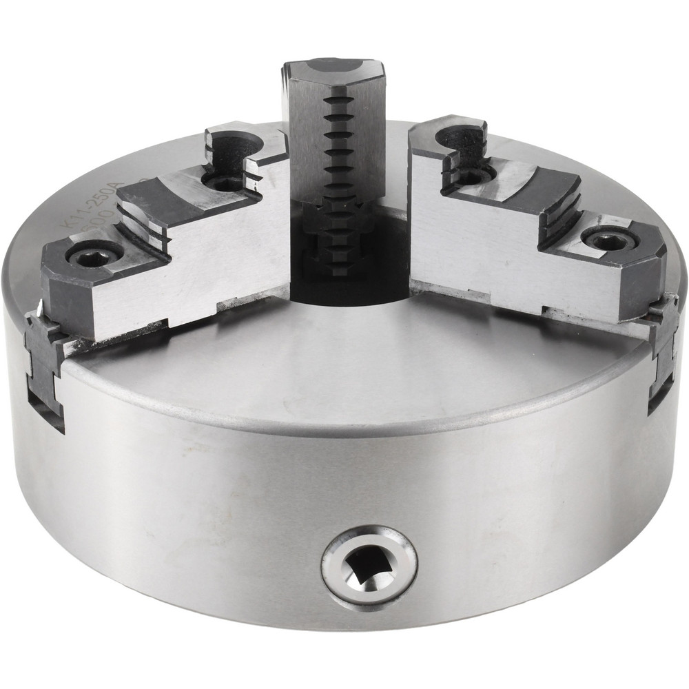 Value Collection - Manual Lathe Chuck: 10", 3 Jaws, Self-Centering | MSC Direct