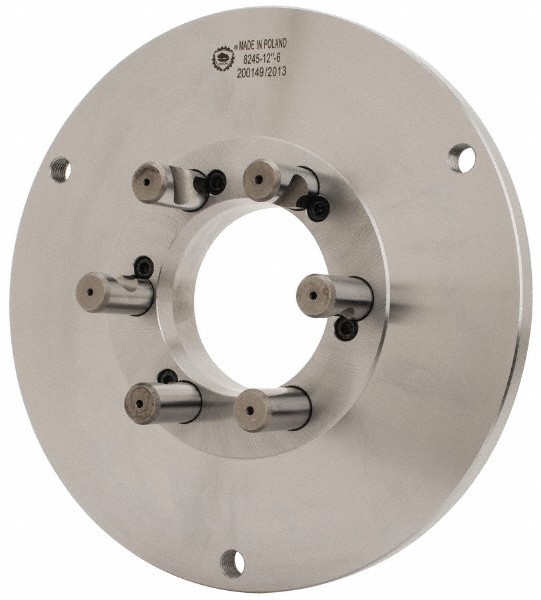 Bison - Adapter Back Plate for 12-1/2" Diam Self Centering Lathe Chucks ...