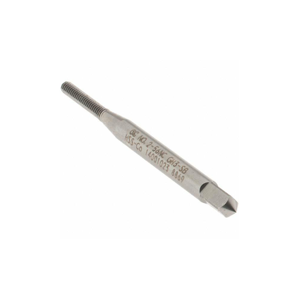 OSG - Thread Forming Tap: #2-56 UNC, 2B Class of Fit, Bottoming Chamfer, Cobalt, Bright Finish ...