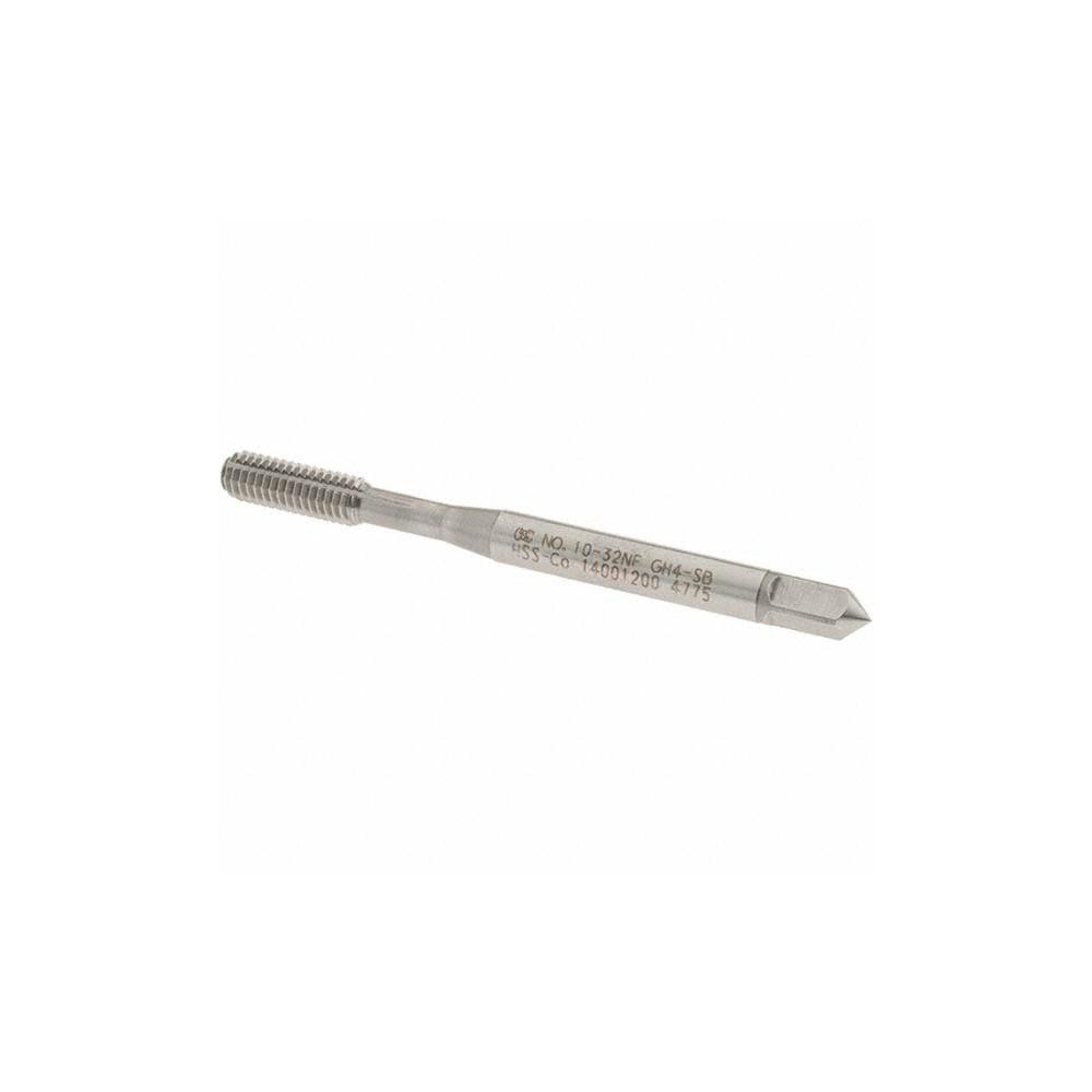 OSG - Thread Forming Tap: #10-32 UNF, 3B Class of Fit, Bottoming Chamfer, Cobalt, Bright Finish ...