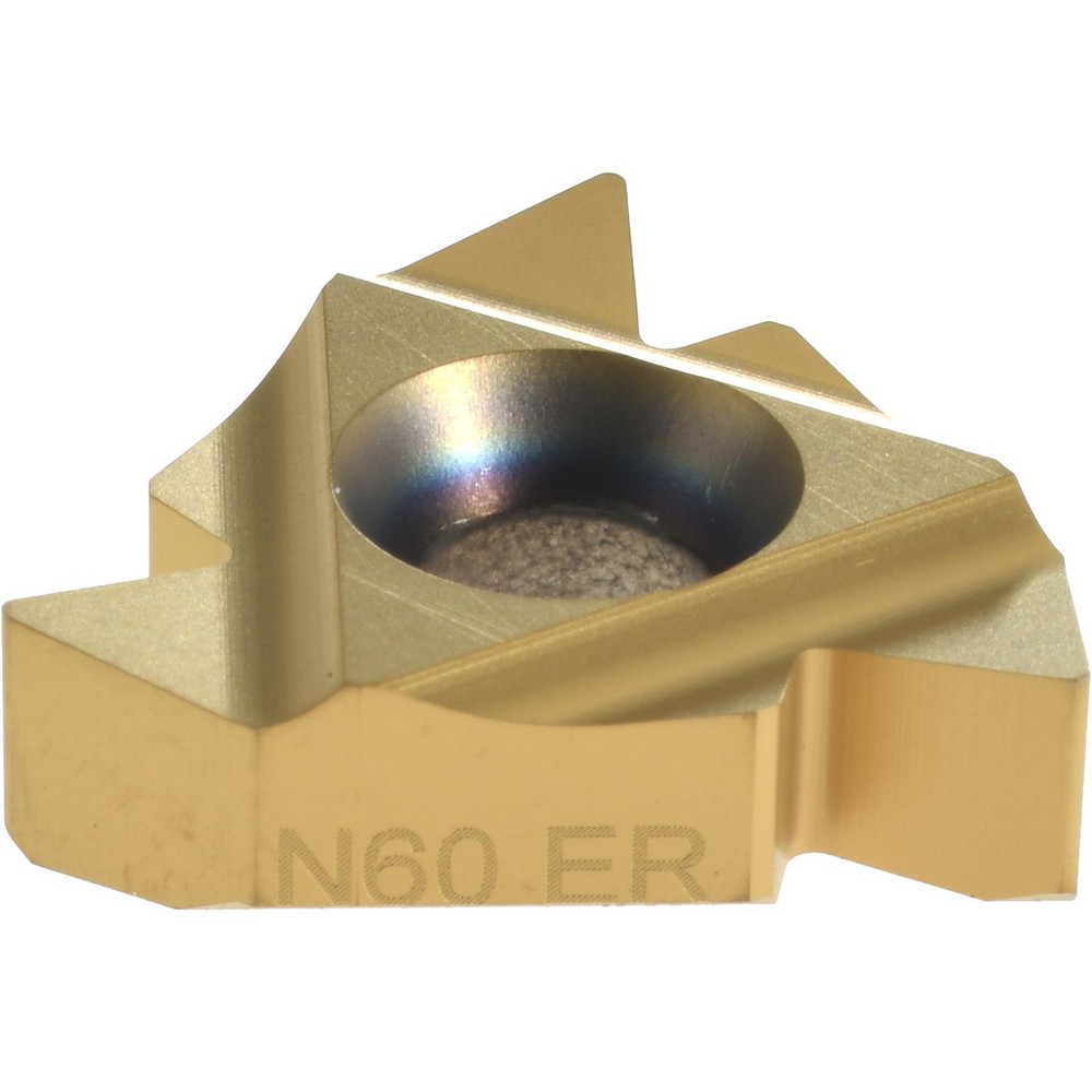 Carmex - Laydown Threading Insert: 22 ER N60 MXC/GOLD, Carbide | MSC Direct