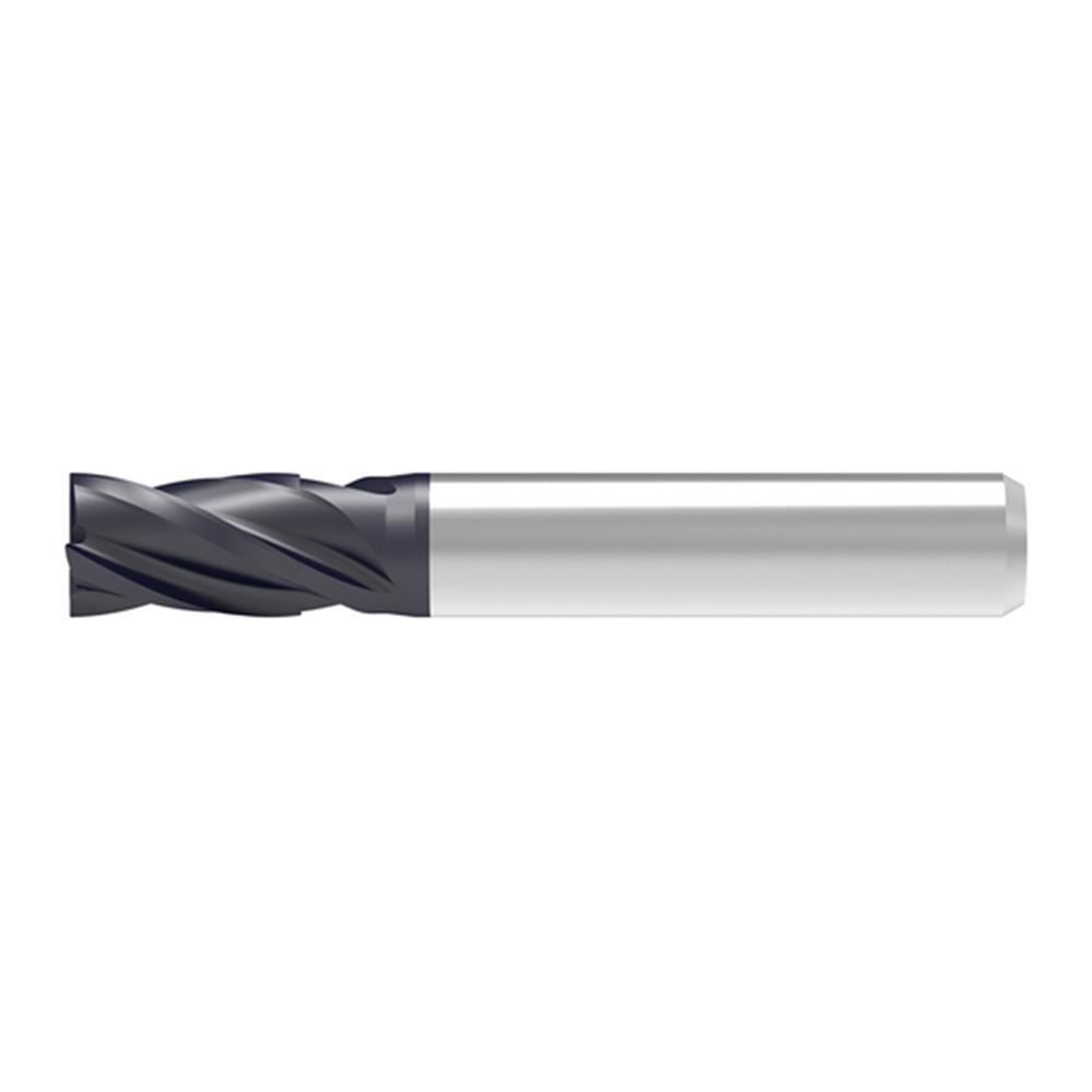WNT - Corner Chamfer End Mill: 4.00 mm Dia, 7.00 mm LOC, 4 Flute, 0.05 ...