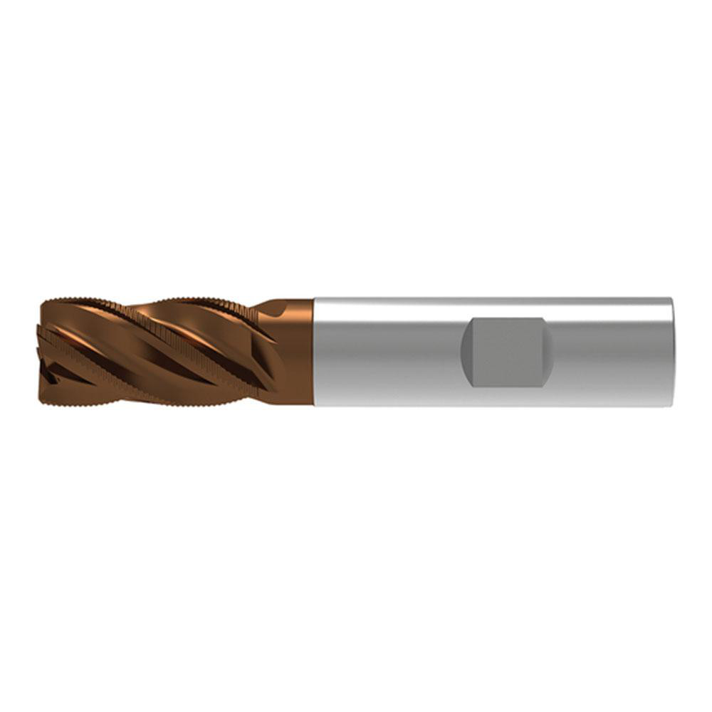 WNT - Corner Chamfer End Mill: 6.00 mm Dia, 13.00 mm LOC, 4 Flute, 0. ...
