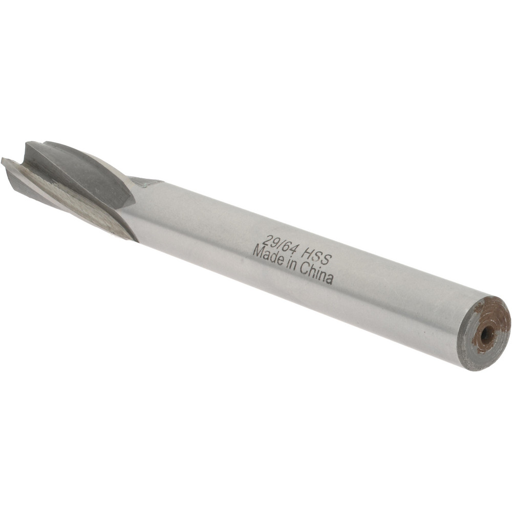 Value Collection - 29/64" Dia, 7/16" Shank, Dia, 3 Flutes, Straight ...