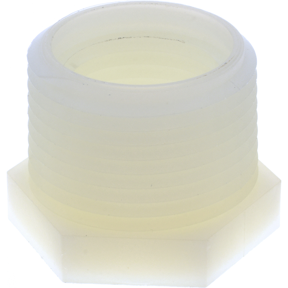 Green Leaf - 3/4 x 1/2" Nylon Plastic Pipe Reducer Bushing | MSC Direct