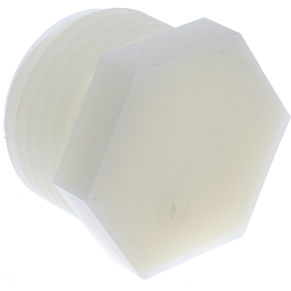 Green Leaf - 3/4" Nylon Plastic Pipe Plug | MSC Direct