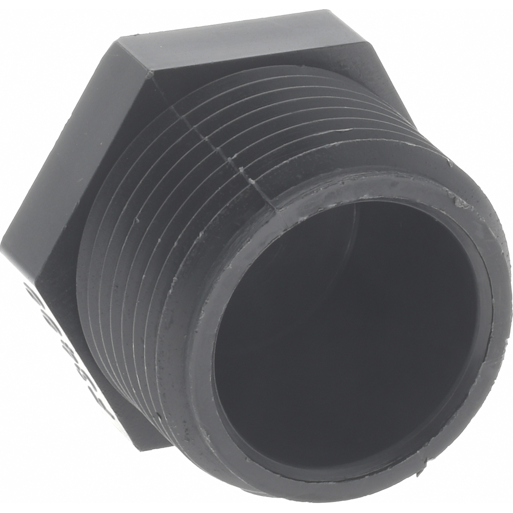 Green Leaf - 3/4" Polypropylene Plastic Pipe Plug | MSC Direct