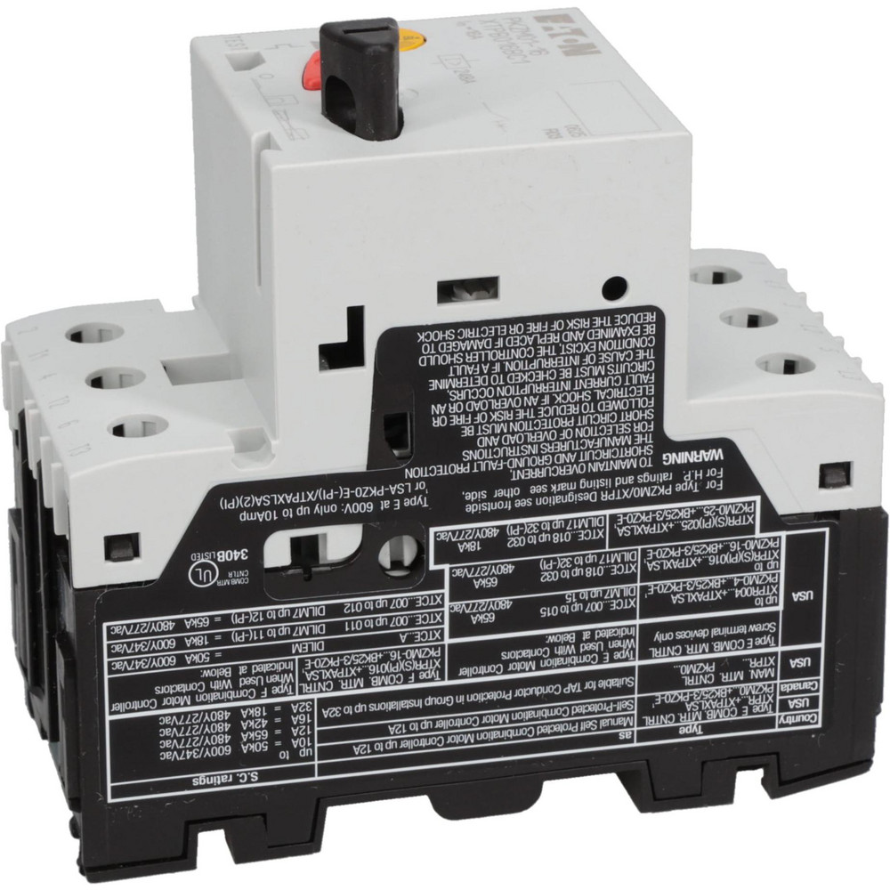 Eaton Cutler-Hammer - 16 Amp, IEC, Open Pushbutton Manual Motor Starter ...