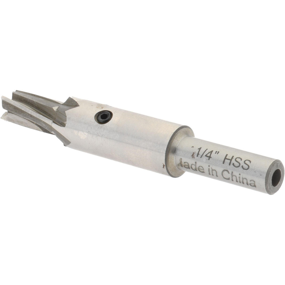 Value Collection - 1/4" Dia, 1/4" Shank, Dia, 4 Flutes, Straight Shank ...