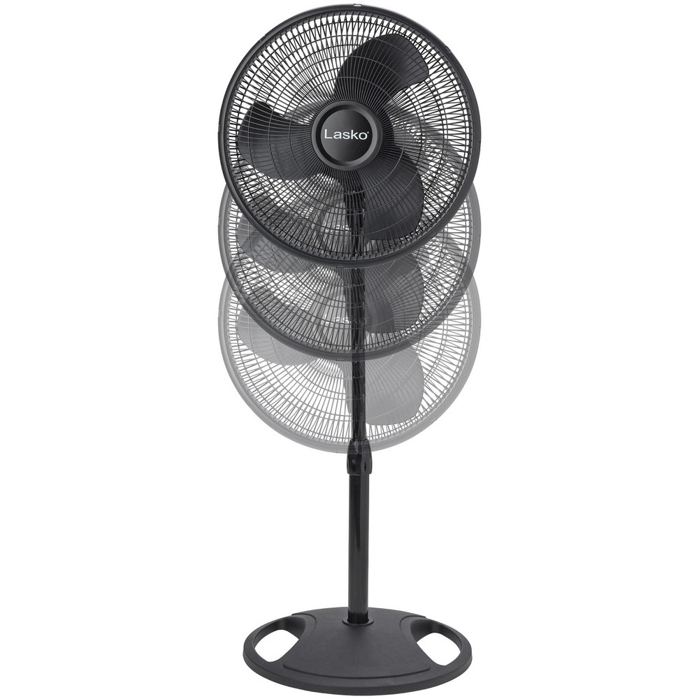 Lasko - Pedestal Fans: Number of Speeds: 3; Amperage: 0.4, 0.5 | MSC Direct