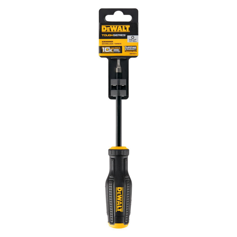 DeWALT - Torx Drivers: End Type: Torx; Torx Size: T15; Handle Type ...