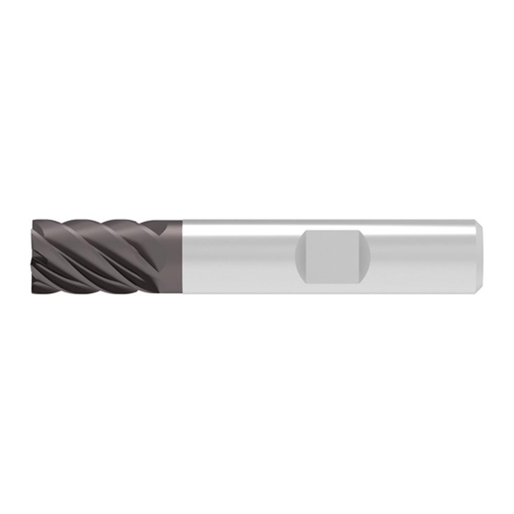 WNT - Corner Chamfer End Mill: 5.00 mm Dia, 8.00 mm LOC, 6 Flute, 0.020 ...