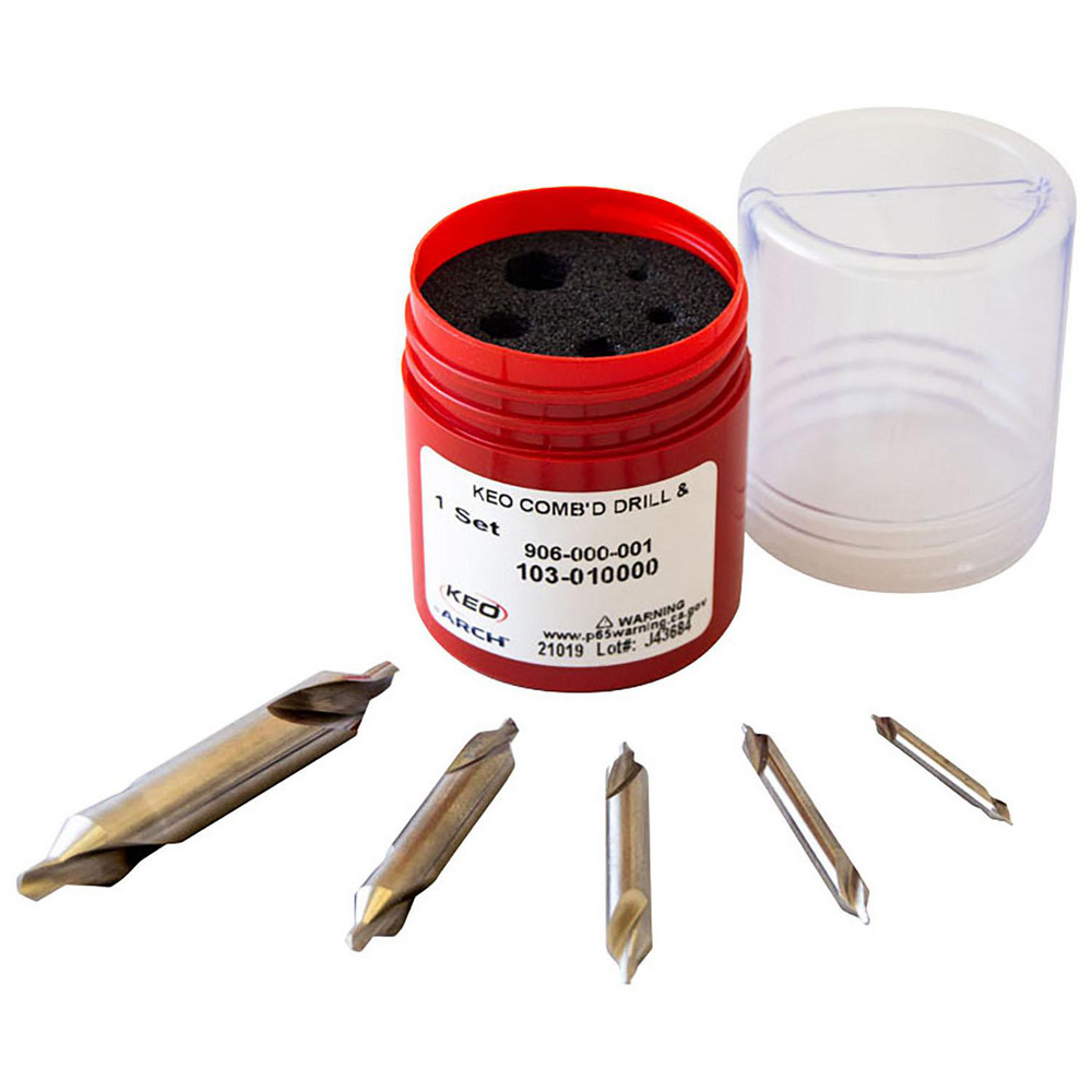 Keo - Combination Drill & Countersink Sets: Minimum Trade Size: 1 ...