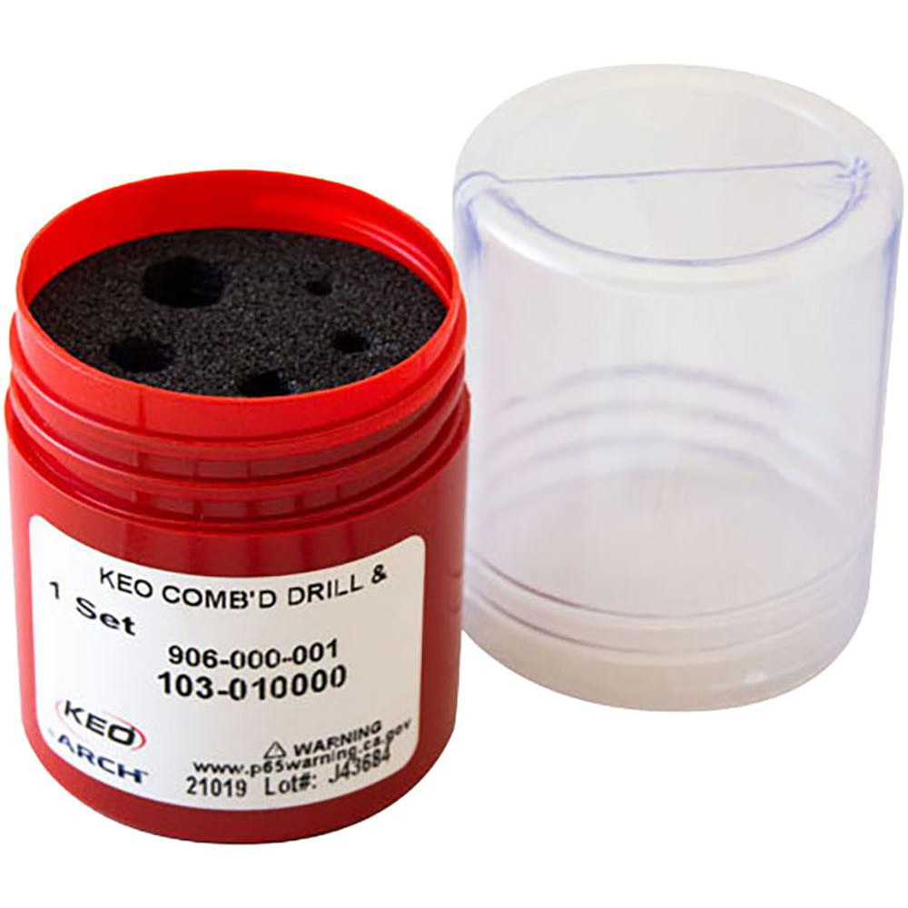 Keo - Combination Drill & Countersink Sets: Minimum Trade Size: 1 ...