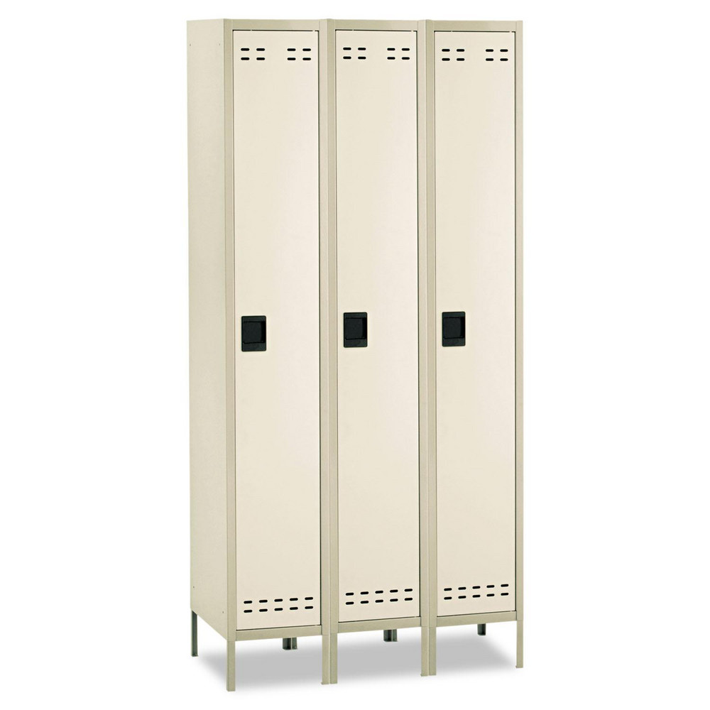 Safco - Locker: 36" Wide, 18" Deep, 78" High, Padlock | MSC Direct