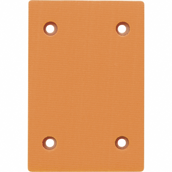 Dynabrade - 4-5/16 x 4" Rectangular Adhesive/PSA Backing Pad | MSC Direct