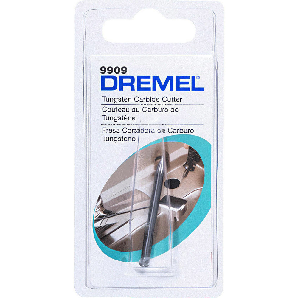 Dremel - Abrasive Burr: 1/8" Cut Dia, Cone, Double Cut | MSC Direct