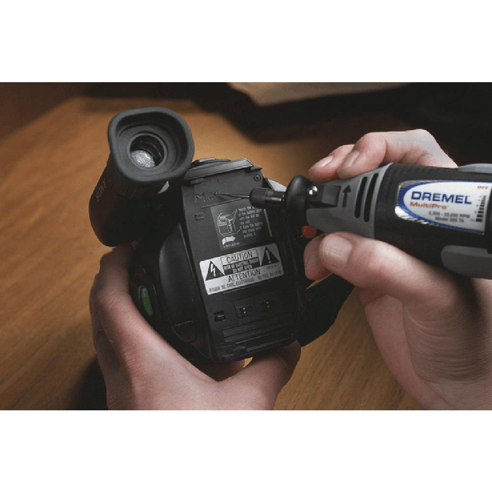 Dremel - Abrasive Burr: 1/8" Cut Dia, Ball, Single Cut | MSC Direct