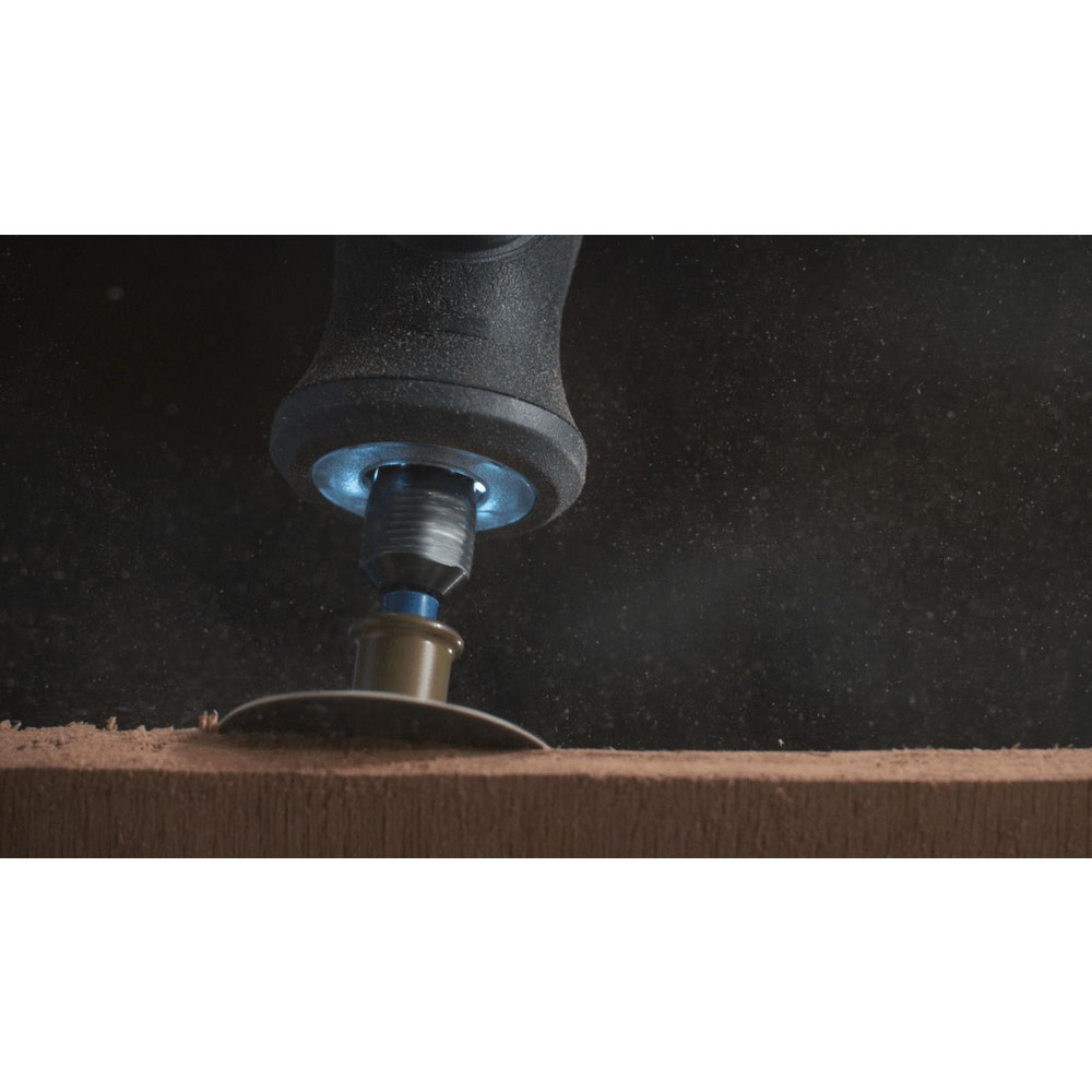 Dremel - Fiber Disc: 3/4" Disc Dia, Arbor Hole, 180 Grit, Aluminum ...