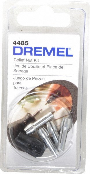 Dremel - Collet Nut Kit: Use with Rotary Tools | MSC Direct