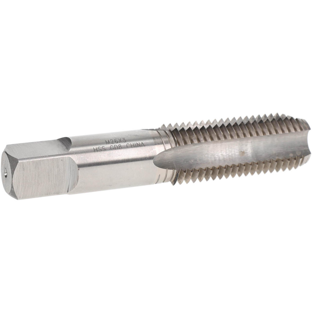 Value Collection - Straight Flute Tap: M26x3 Metric Special, 4 Flute ...