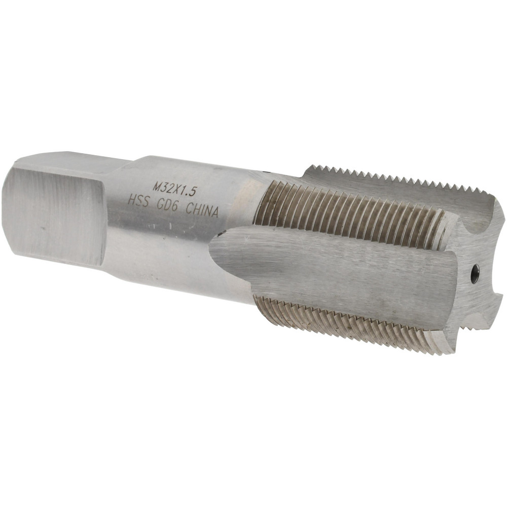 Value Collection - Straight Flute Tap: M32x1.5 Metric Fine, 4 Flute ...