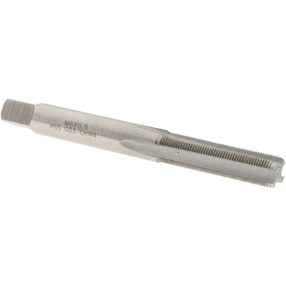 Value Collection - Straight Flute Tap: M6x0.5 Metric Fine, 4 Flute ...