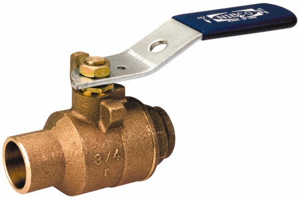 NIBCO - Standard Manual Ball Valve: 2-1/2" Pipe, Standard Port | MSC Direct
