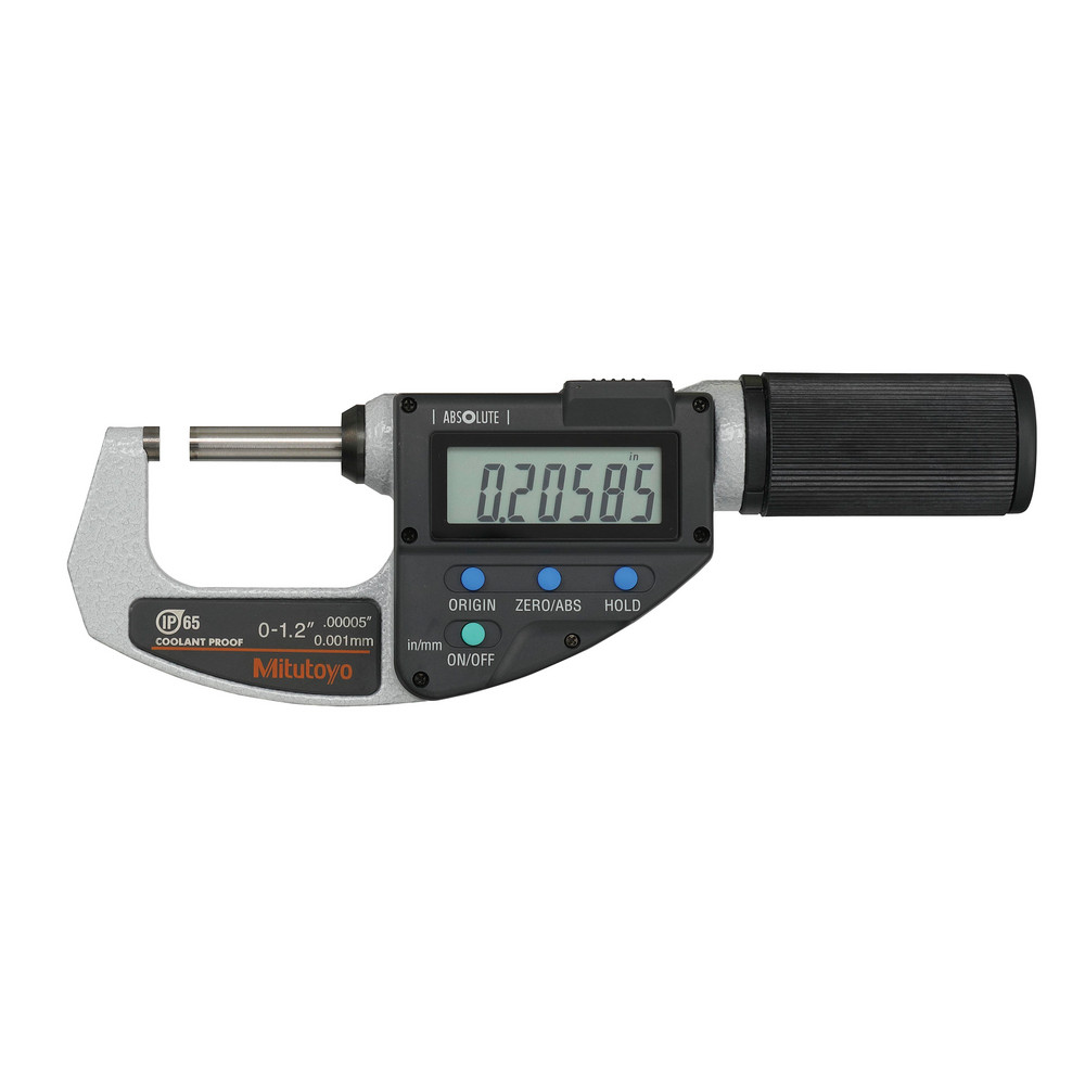 Mitutoyo - Electronic Outside Micrometers: Micrometer Type: Quickmike ...