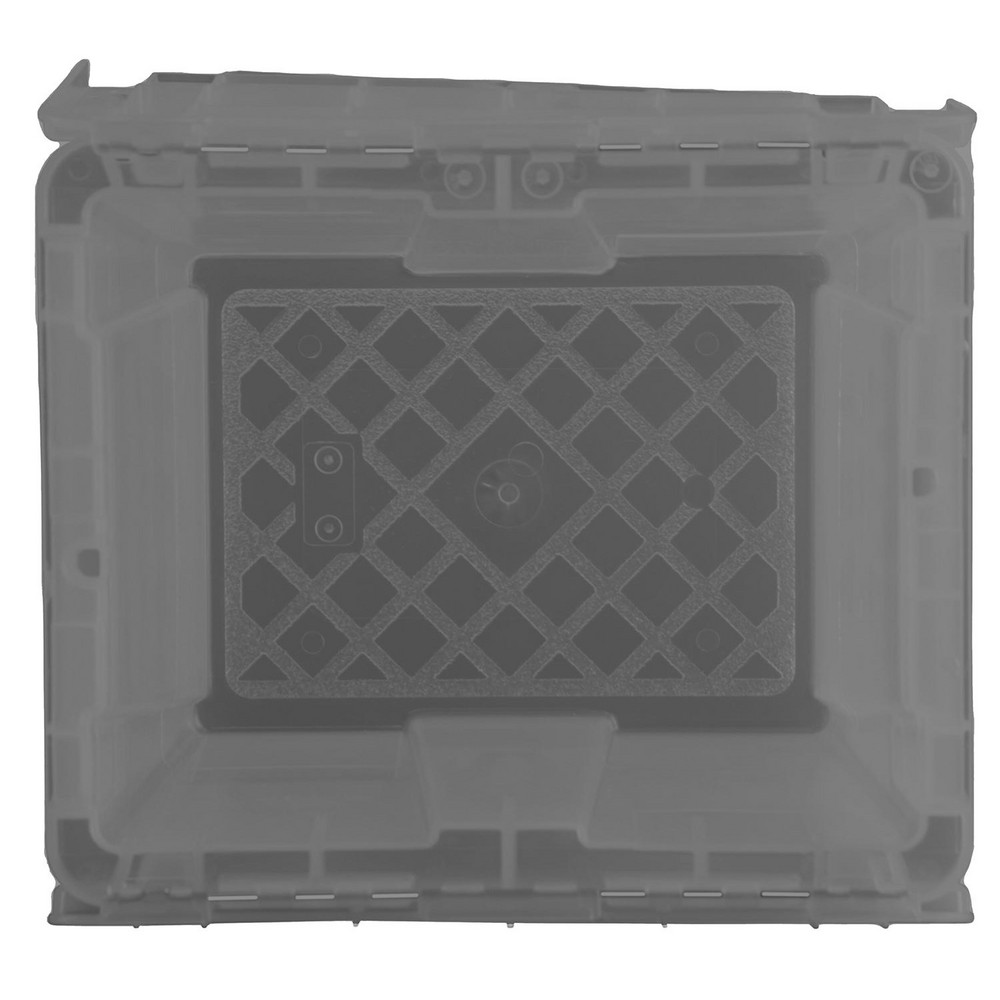 Orbis - Polyethylene Attached-Lid Storage Tote: 70 lb Capacity | MSC Direct