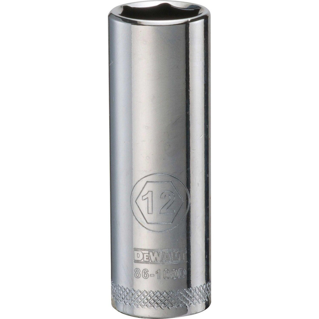DeWALT - Deep Hand Socket: 1/4" Drive, 12.00 mm Socket, 6-Point | MSC ...