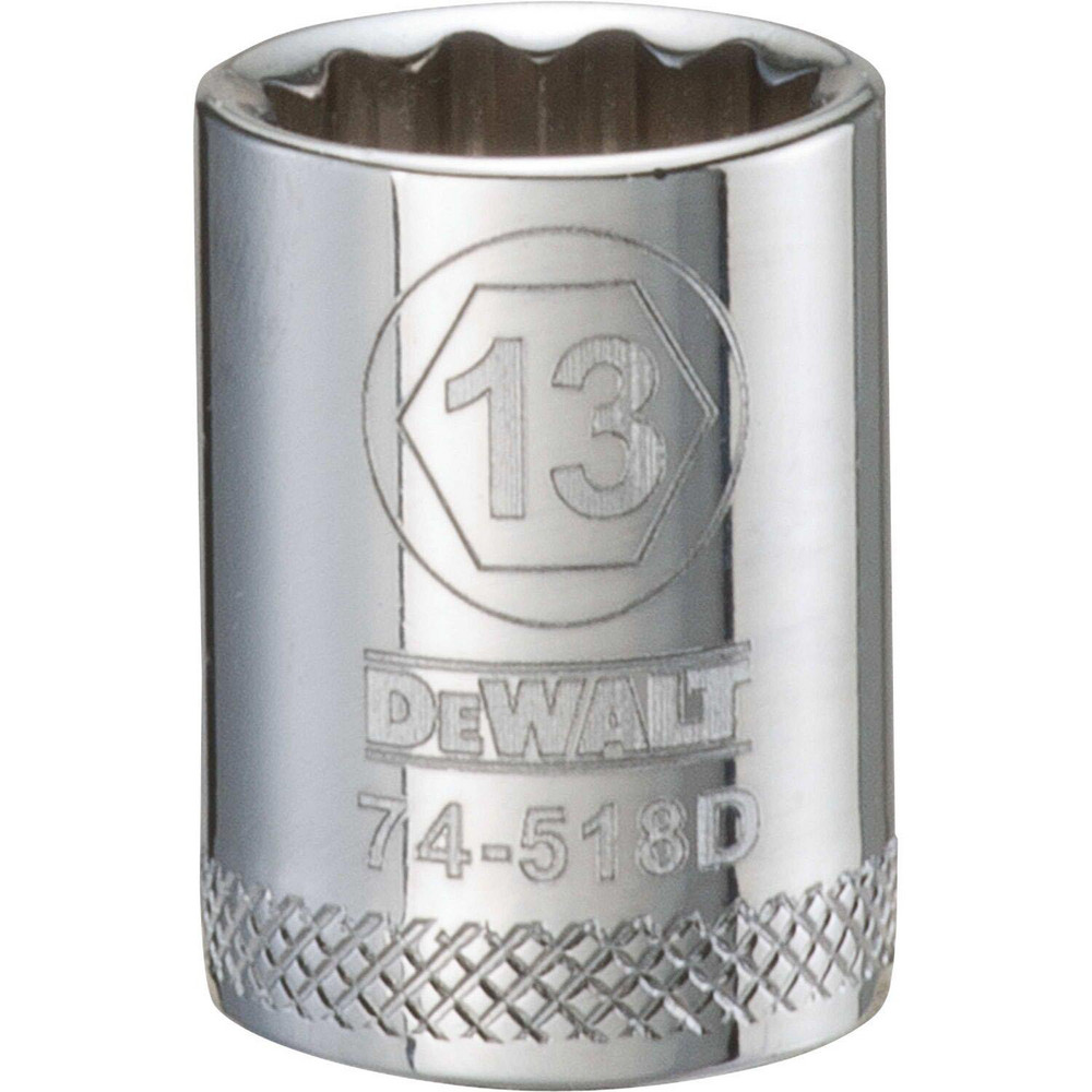 DeWALT - Standard Hand Socket: 3/8" Drive, 13 mm Socket, 12-Point | MSC ...