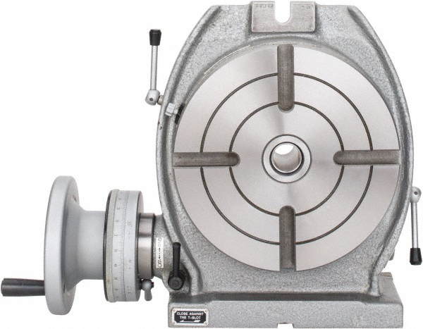 Phase II - 8" Table Diam, Horizontal & Vertical Rotary Machining Table ...