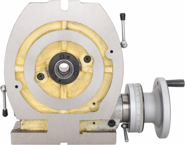 Phase II - 8" Table Diam, Horizontal & Vertical Rotary Machining Table ...